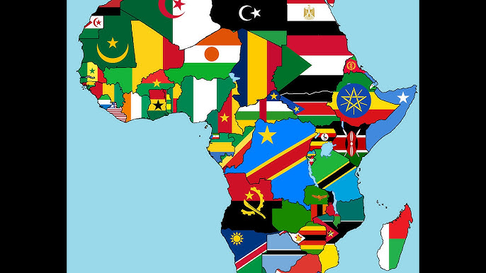 Banderas De Países Africanos Con Nombres