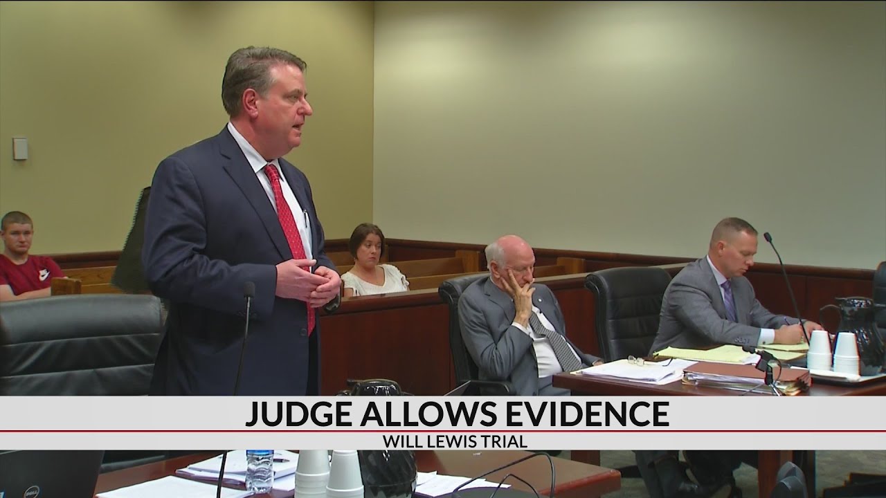 Judge allows evidence in Will Lewis trial - YouTube