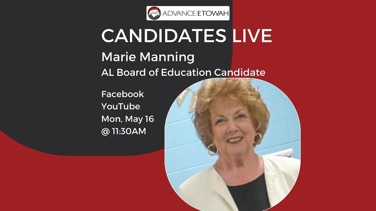 Candidate Interview - AL State Board of Education Candidate Marie ...