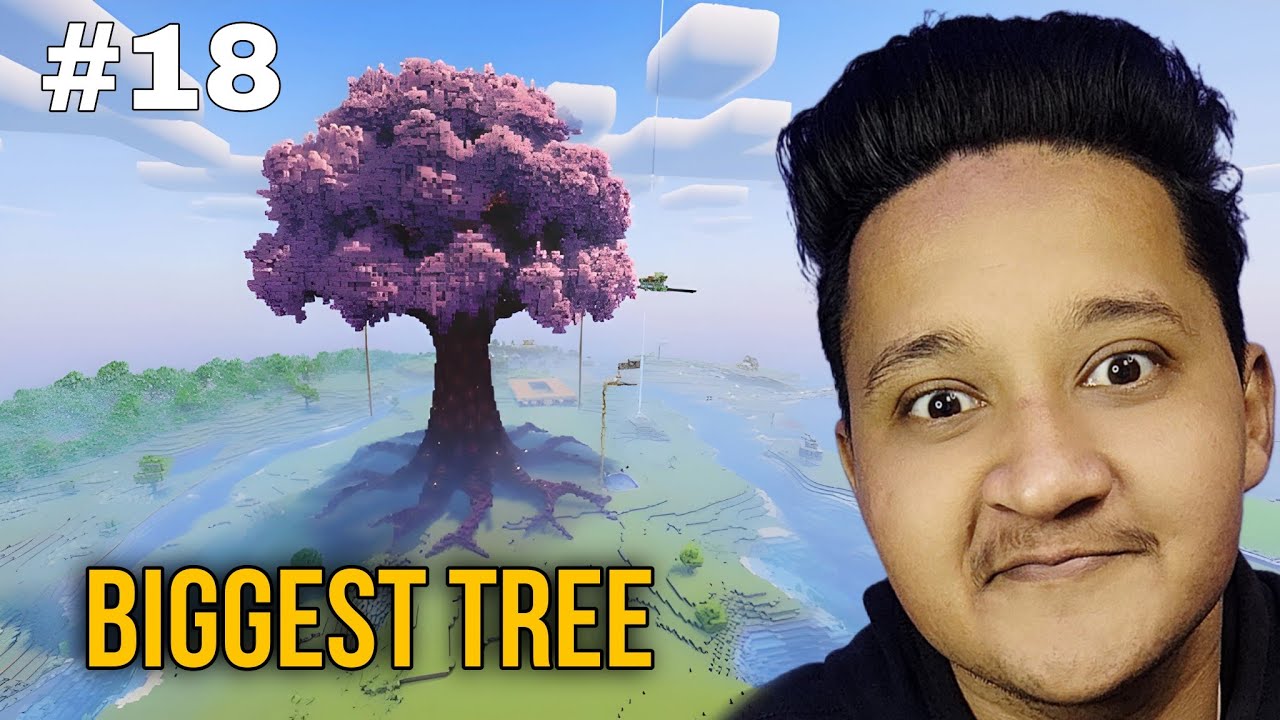 "Let’s Build the BIGGEST Tree in Minecraft 🌳🔥" #18 - YouTube