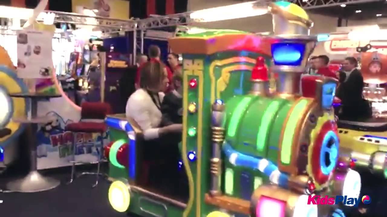 Качалка Kiddie Train - YouTube