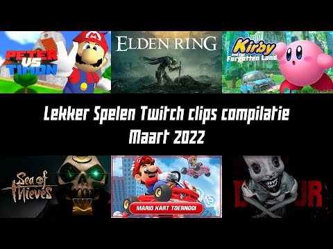 Lekker Spelen Twitch clips compilatie - Maart 2022 - YouTube
