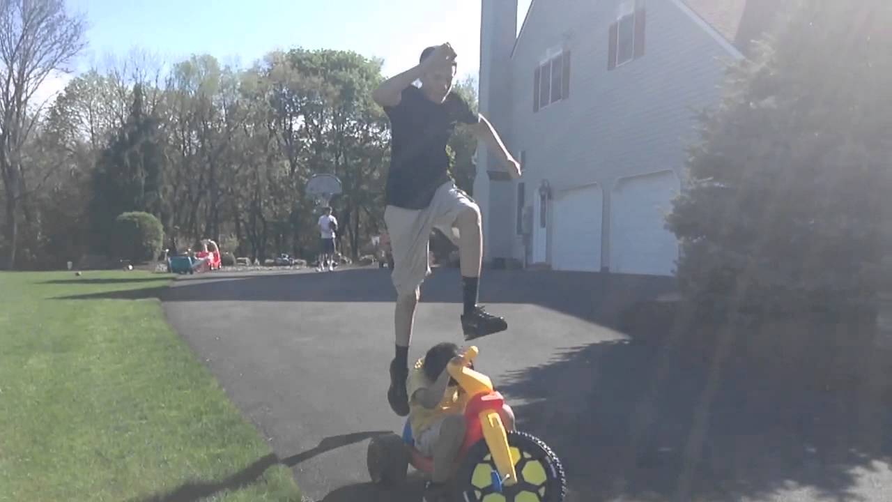 JUMPING OVER SOMEONE - YouTube