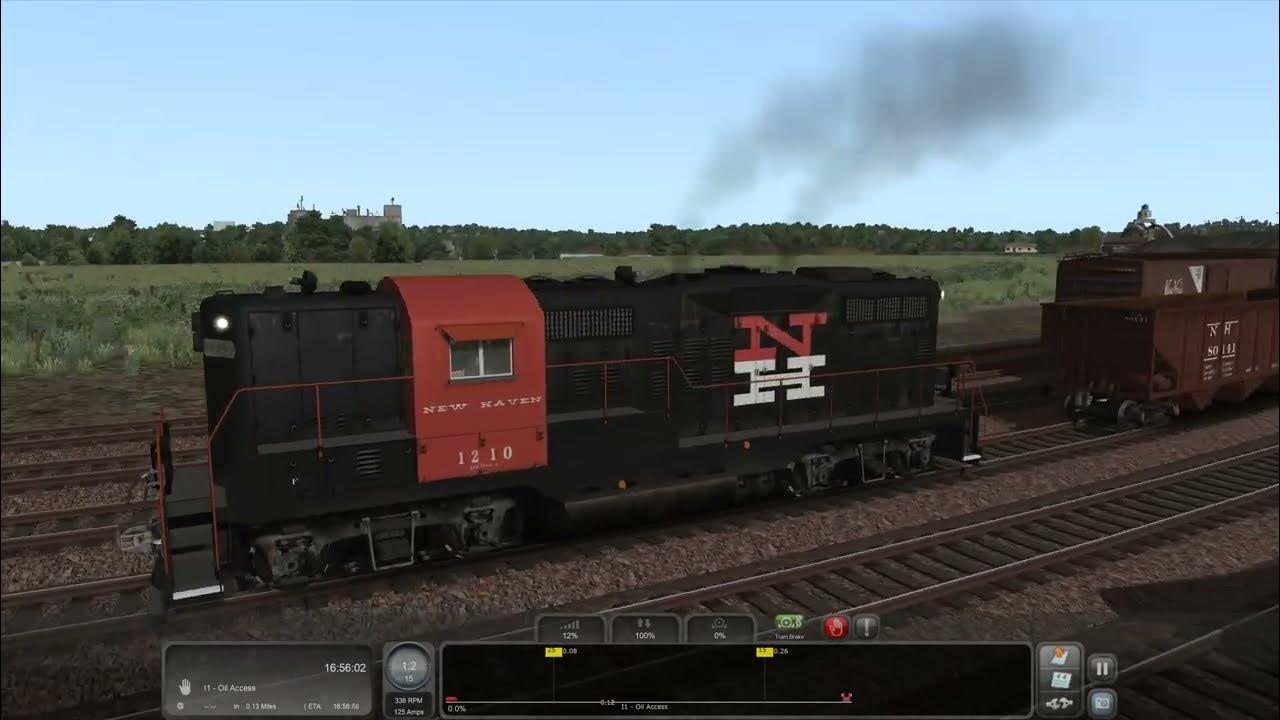 Train Simulator Classic - [EMD GP9] - Yard Work (New Haven) Part 3 - 4K UHD - YouTube