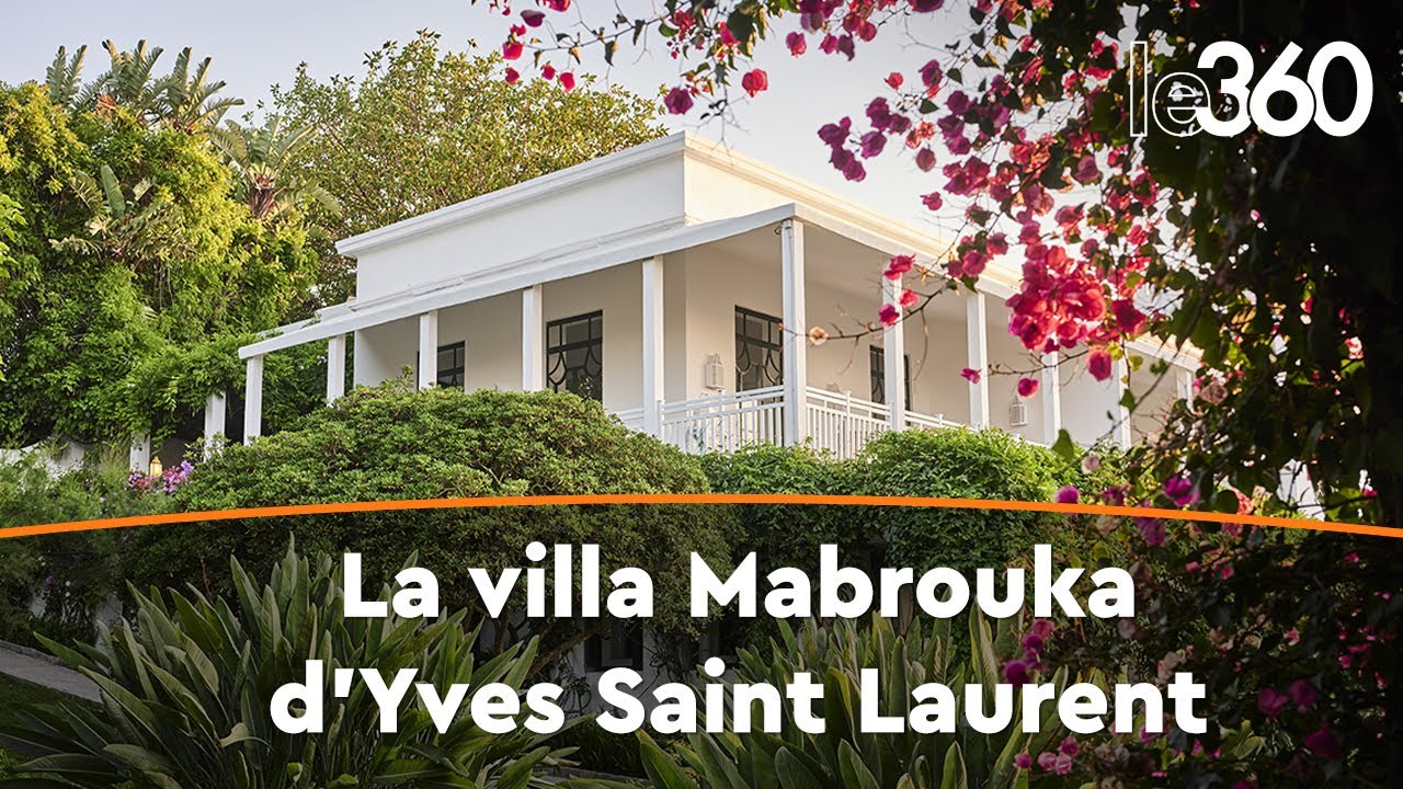 La villa Mabrouka d’Yves Saint Laurent à Tanger transformée en un hôtel ...