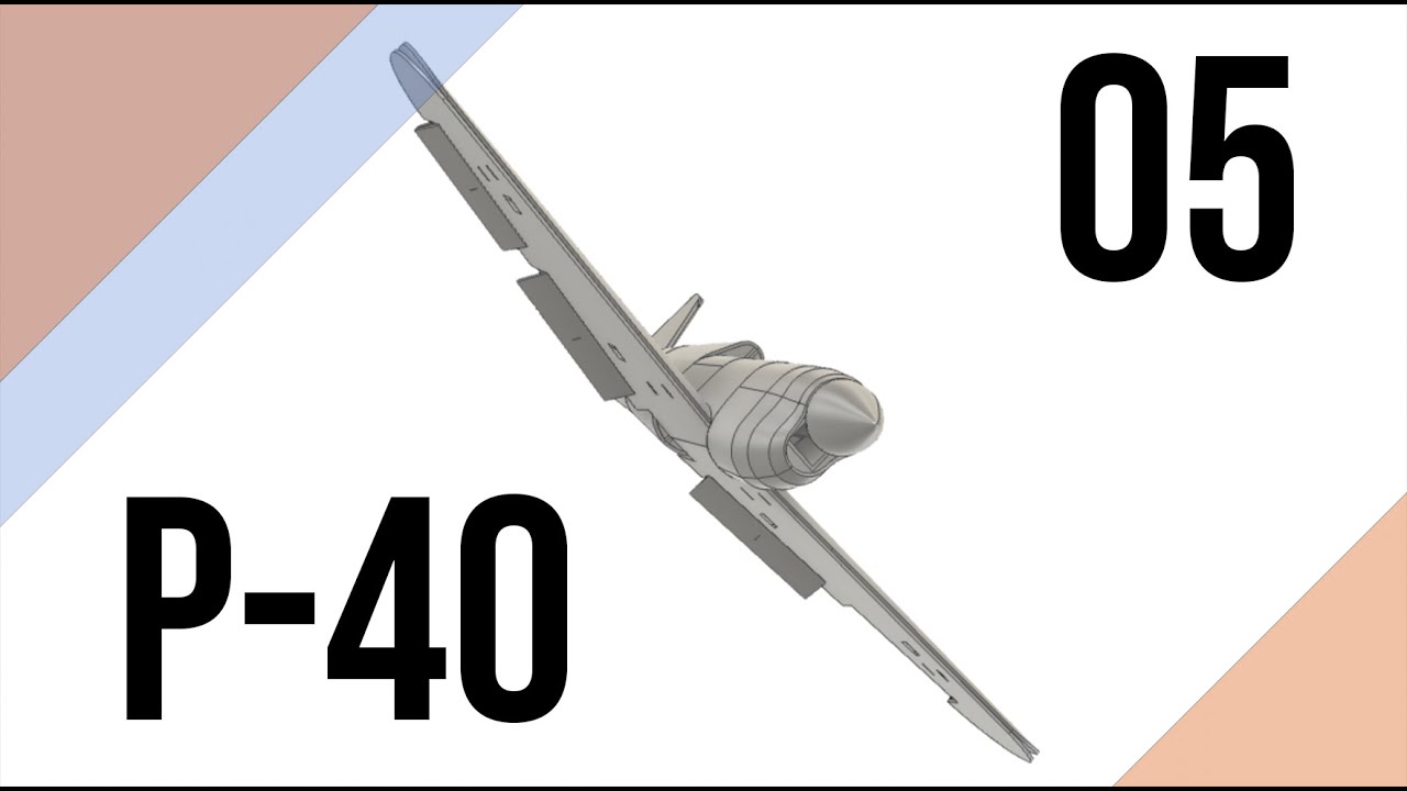 Master Series P-40 Episode 5 - Control Surfaces, Hstab, And Wing Fixes ...