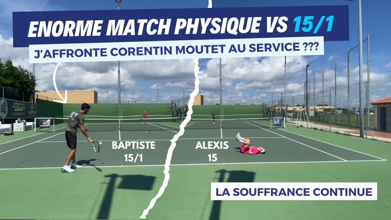 J'AFFRONTE LE ROI DU SERVICE CUILLERE ??? Alexis 15 VS Baptiste 15/1 ...