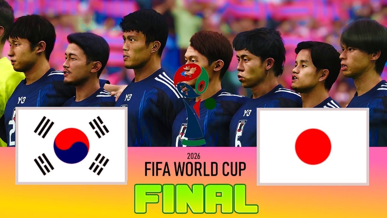 SOUTH KOREA vs JAPAN - Final FIFA World Cup 2026 | Full Match All Goals ...