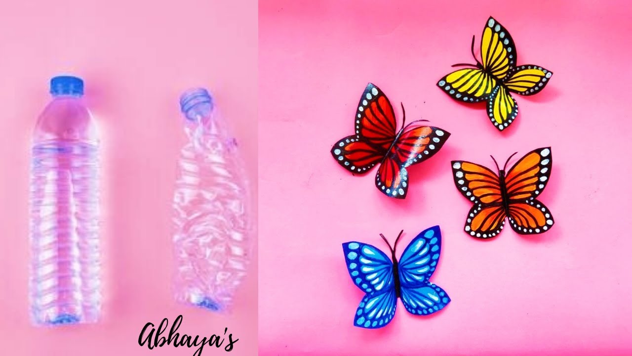How To Make Butterfly With Plastic Bottle Easy Butterflies With how-to-make-butterfly-with-plastic-bottle-easy-butterflies-with