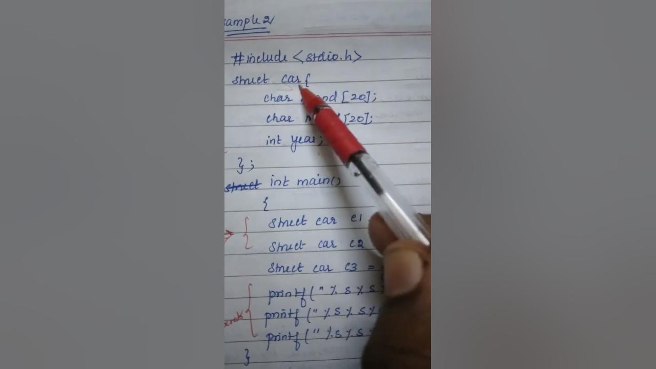 C Programming - Structures - Basic and Initialisation and Accessing of Structures - YouTube