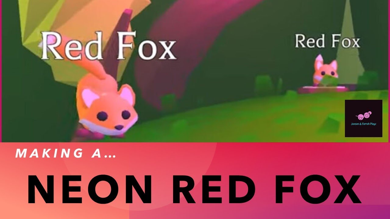 J&F PLAYZ - We Made a... NEON RED FOX!! #WoodlandEgg #RedFox # ...