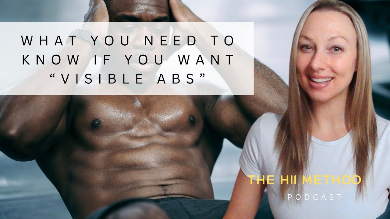 What you need to know if you want visible abs - YouTube