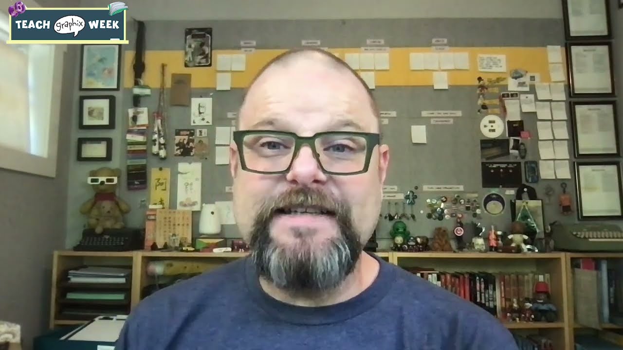 Teach Graphics Week 2022 with author Alan Gratz - YouTube