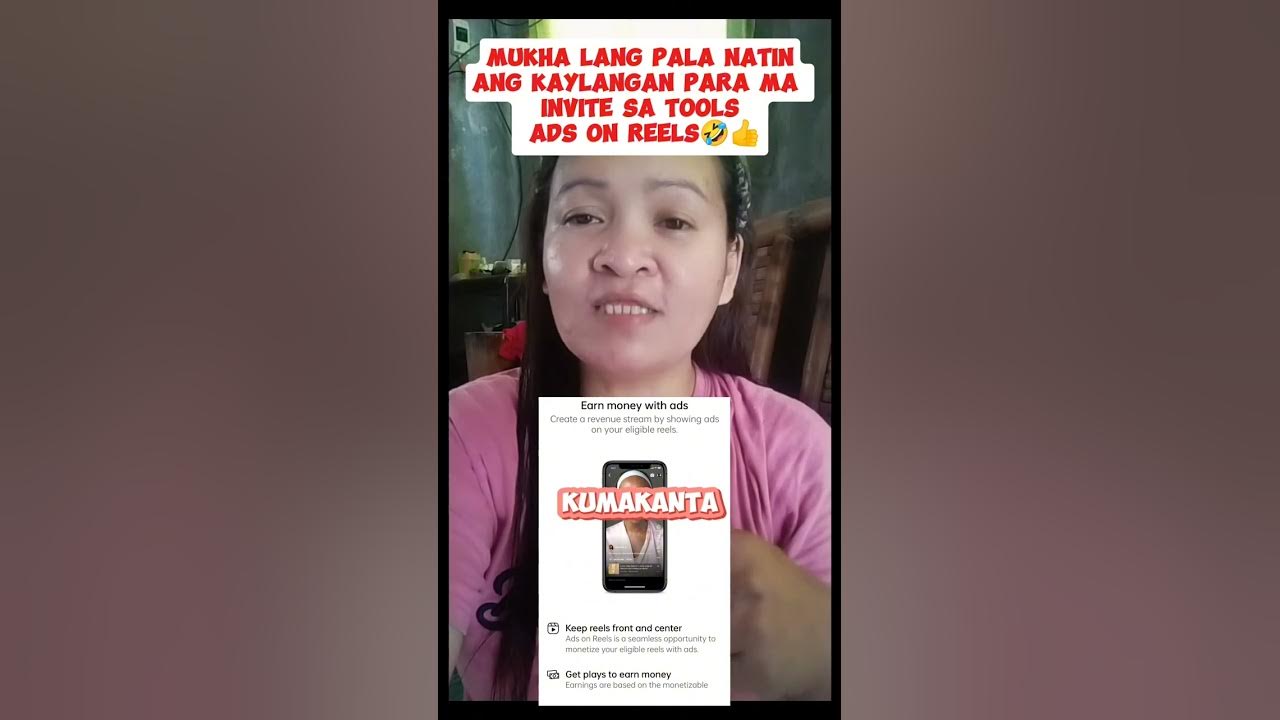 MUKHA LANG PALA ANG KAYLANGAN NATIN PARA MA INVITE SA ADS ON REEL'S/ ADS ON REELS INVITATION ...