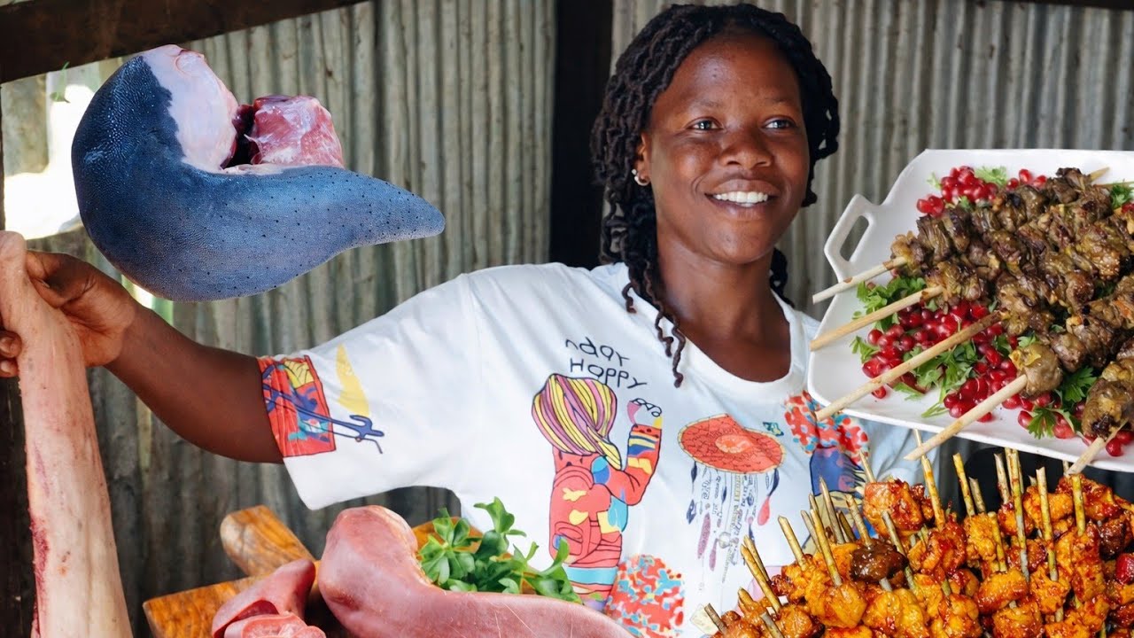 From Slaughterhouse to Street Feast | Making Authentic Mshakiki| Cow ...