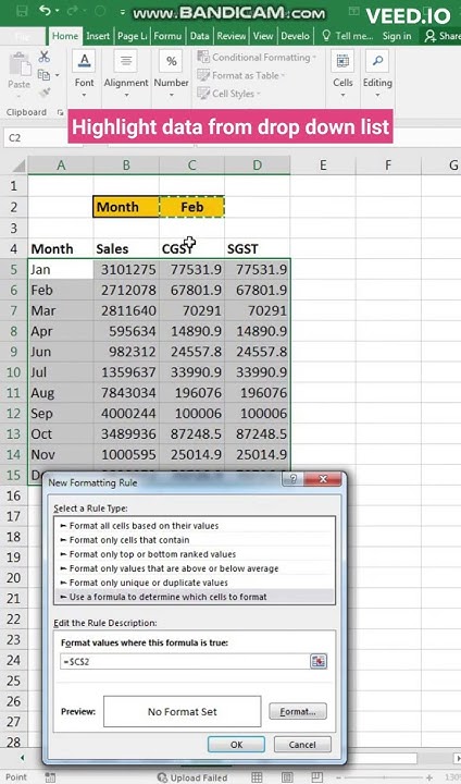 Highlight Data Magic Trick Shorts Shortvideo Excel Exceltutorial Trending Youtube