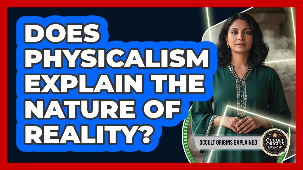 Does Physicalism Explain The Nature Of Reality? - YouTube