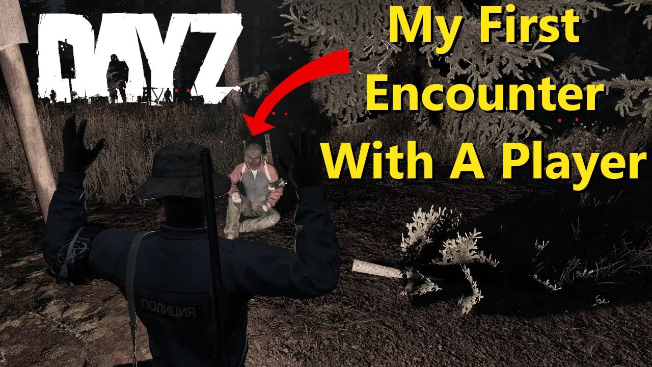 My First Encounter With a Player | DayZ Gameplay - YouTube