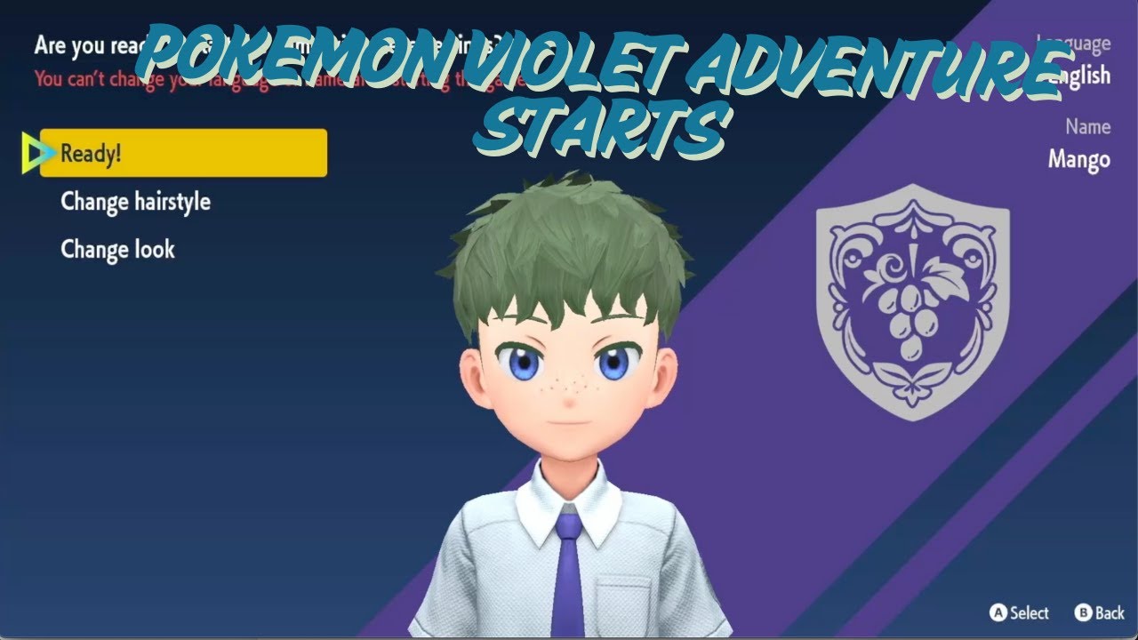 Pokemon Violet Adventure Begins! - YouTube