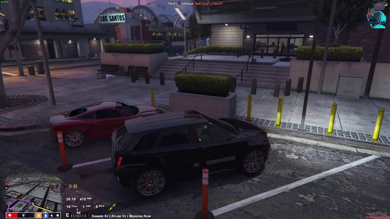 مواقف وانا خارج اتمشى فى المدينة بالعربية مع صديقتى الاجنبية Qlash RP ...