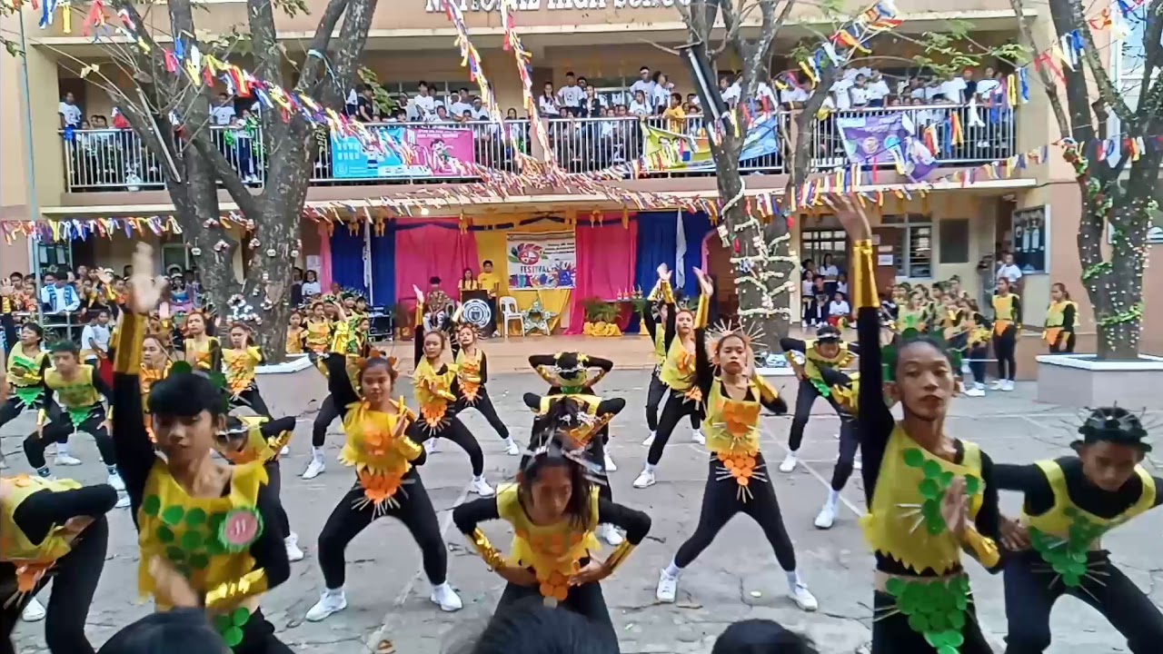 MAPEH FESTIVAL (GRADE 9 DAISY 1ST RUNNER UP ) FESTIVAL DANCE - YouTube