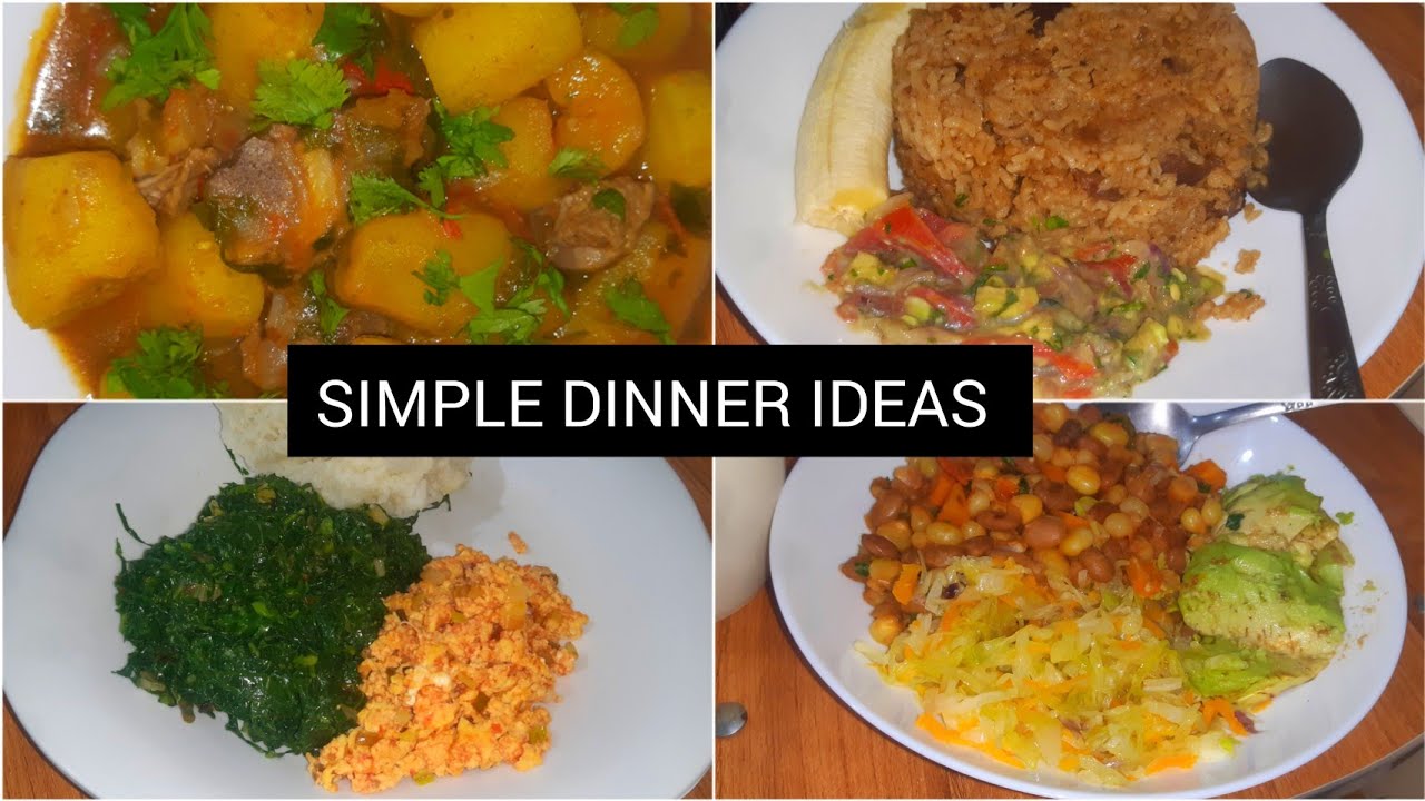 SIMPLE AND EASY DINNER IDEAS//KENYAN RECIPES/ #dinnerideas#cooking ...