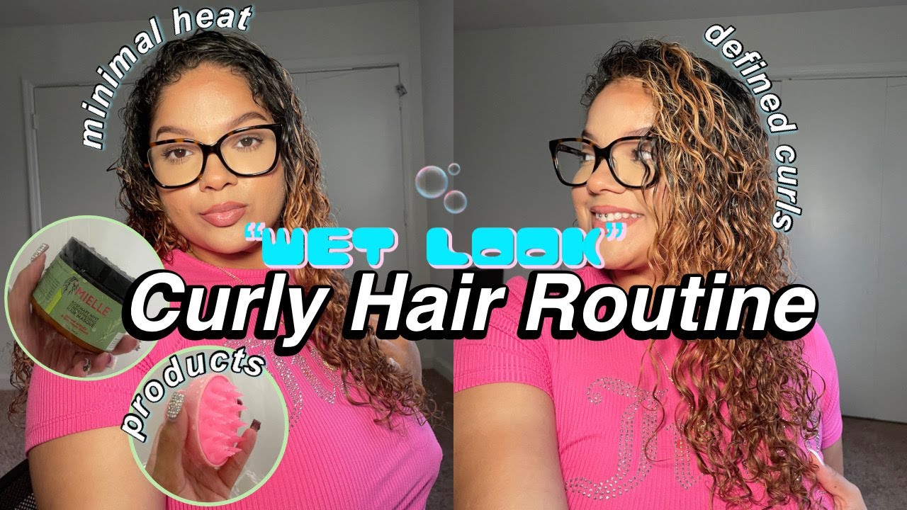 CURLY HAIR TUTORIAL | how to have defined curls + diffuser on curly ...