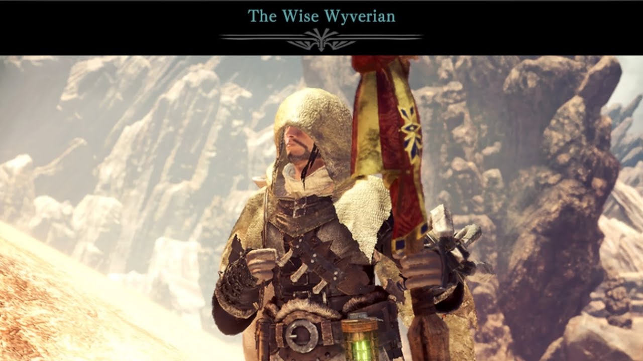 Monster Hunter World Cutscene 13 - The Wise Wyverian モンスターハンターワールド ...