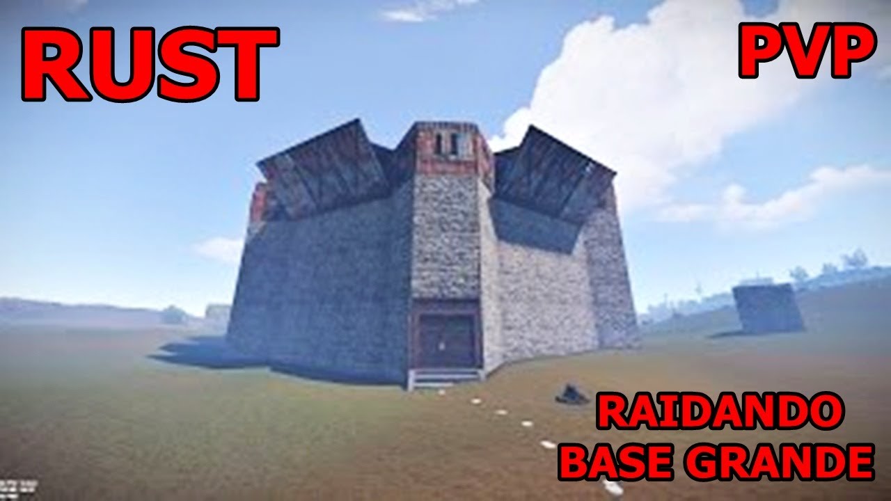 Rust servidor PVP - Raidando Uma Base Gigante Blindada Com os Donos ...