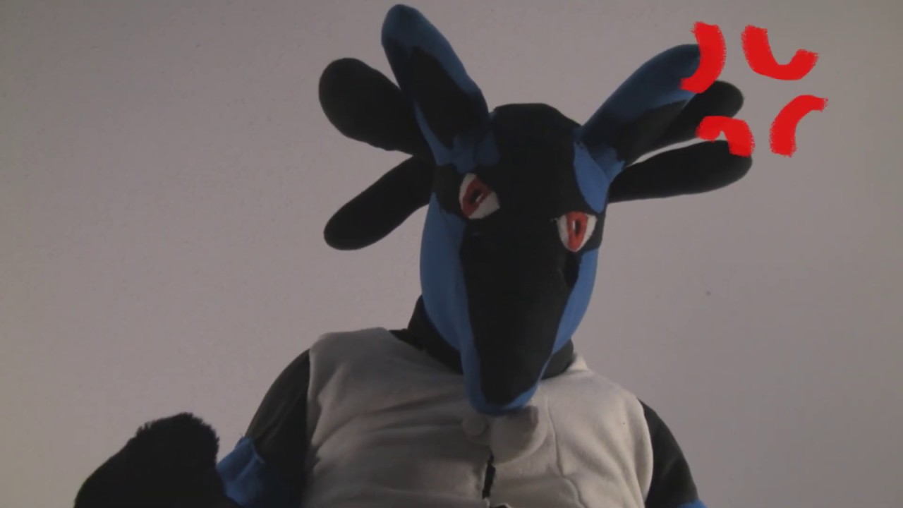 Fursuiting: Angry Dynamax Lucario Camera Stomp (Commissioned Video ...