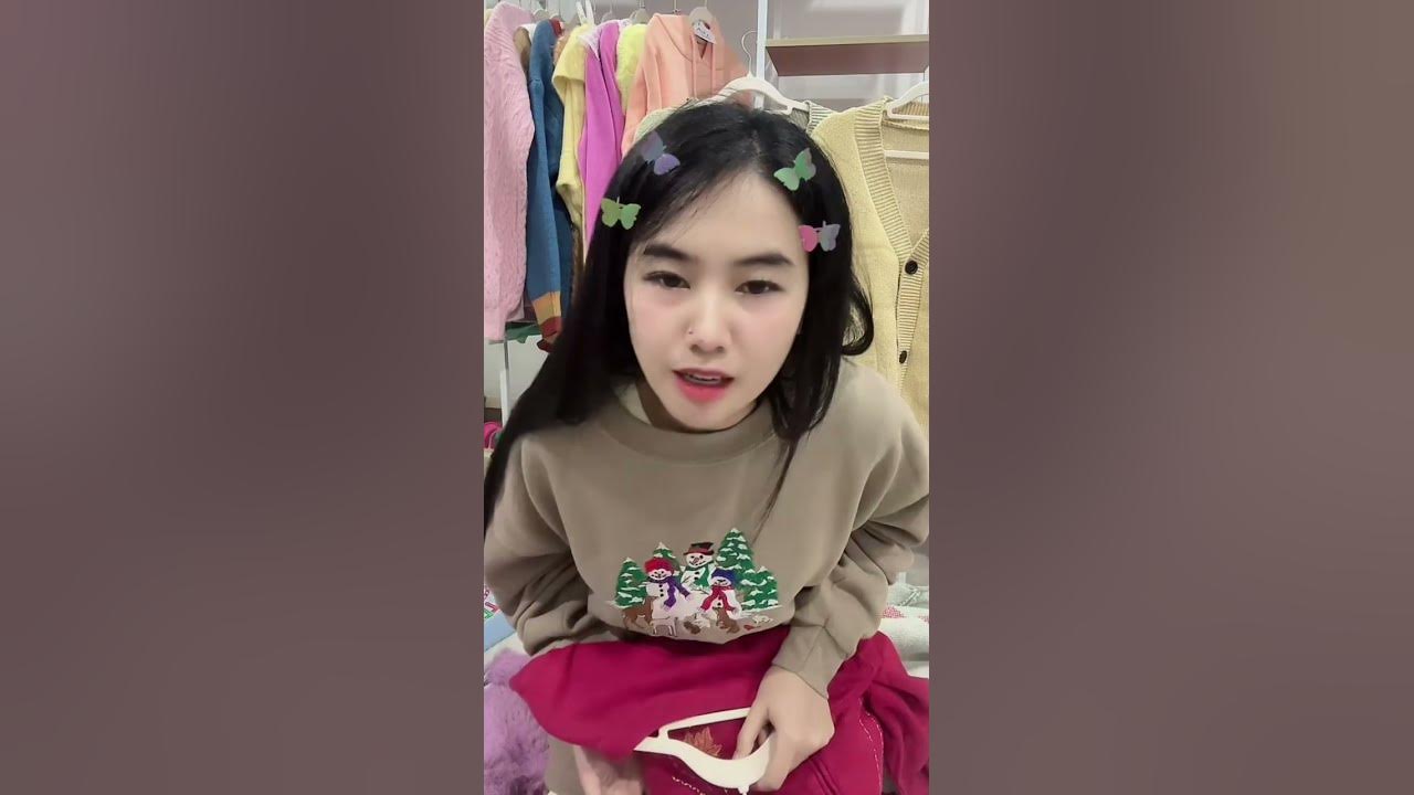 Live jualan baju online terbaru kelihatan CD bonus - YouTube