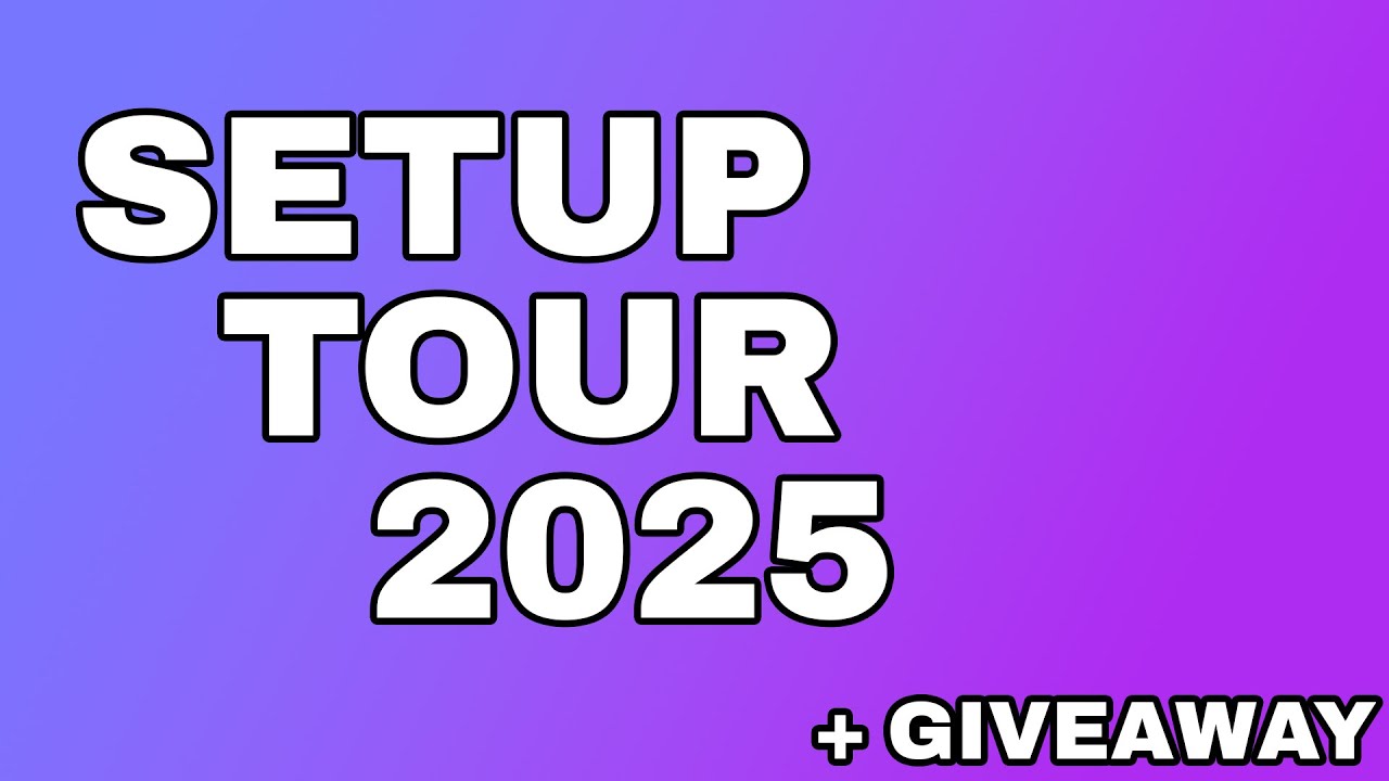 SETUP / ROOM TOUR 2025 - YouTube