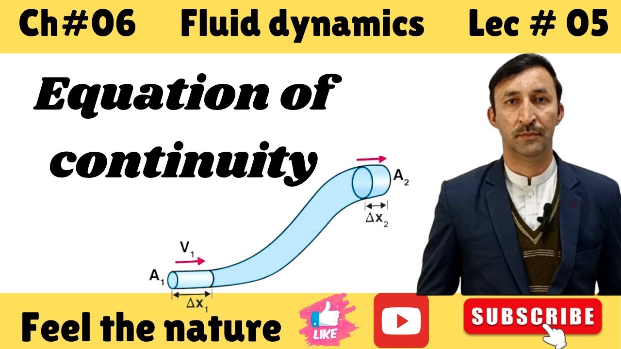 Equation Of Continuity Class 11 Physics Ch 6 Fluid Dynamics equation-of-continuity-class-11-physics-ch-6-fluid-dynamics