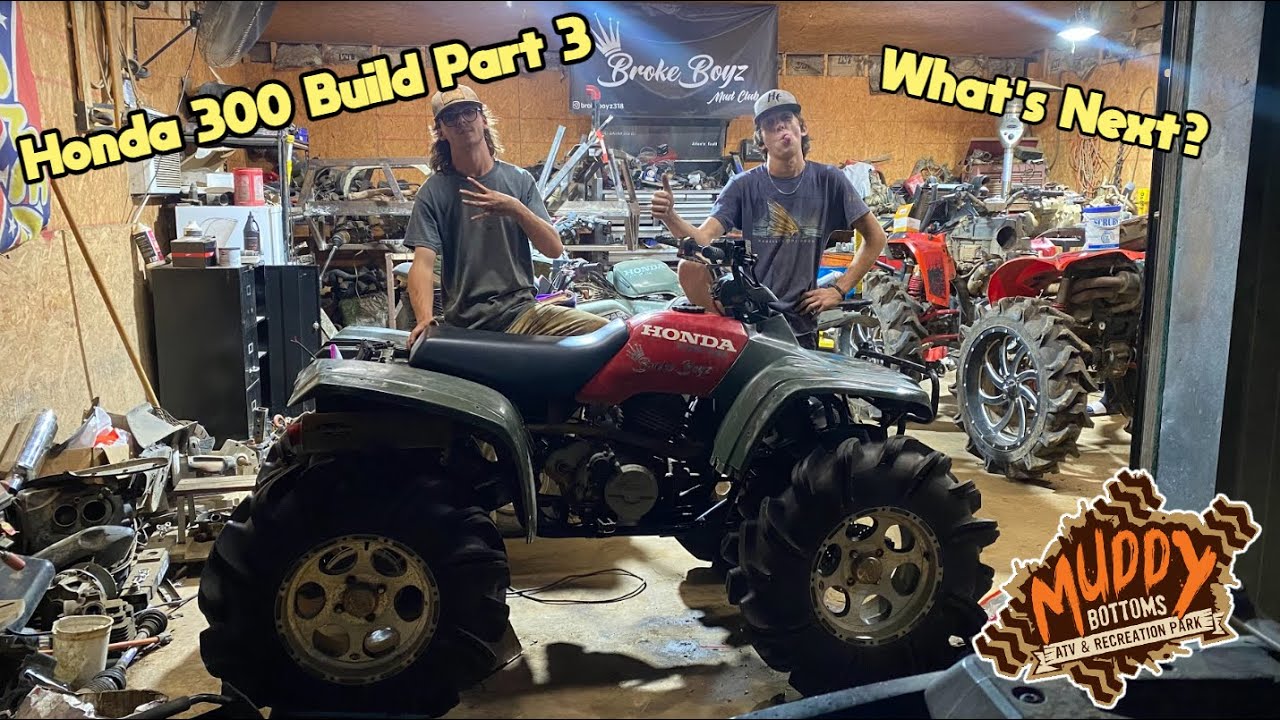 IT'S ALIVE!! Building a 1993 Honda 300 from SCRATCH! |Honda 300 build ...