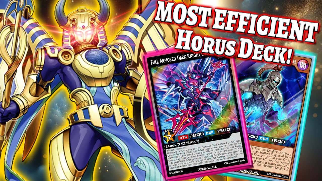 The GY Is MY PLAYGROUND! HORUS PHANTOM KNIGHTS! Incredible Advantage ...