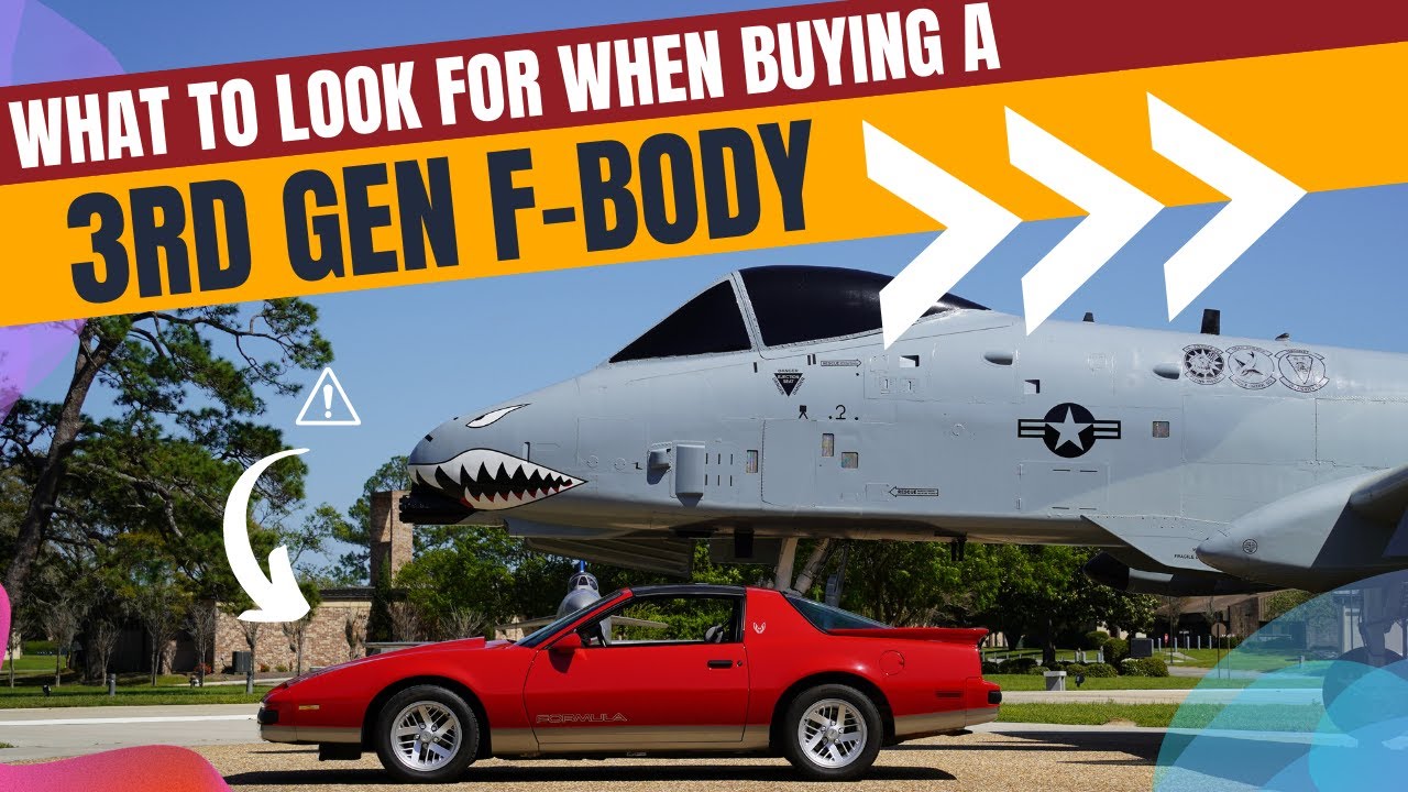 MUST WATCH | What to Look for When Buying a Third-Gen F-Body - YouTube