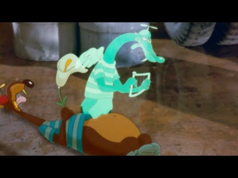 Toon Patrol weasels laugh themselves to death - Who Framed Roger Rabbit Disney movie vs Amiga game