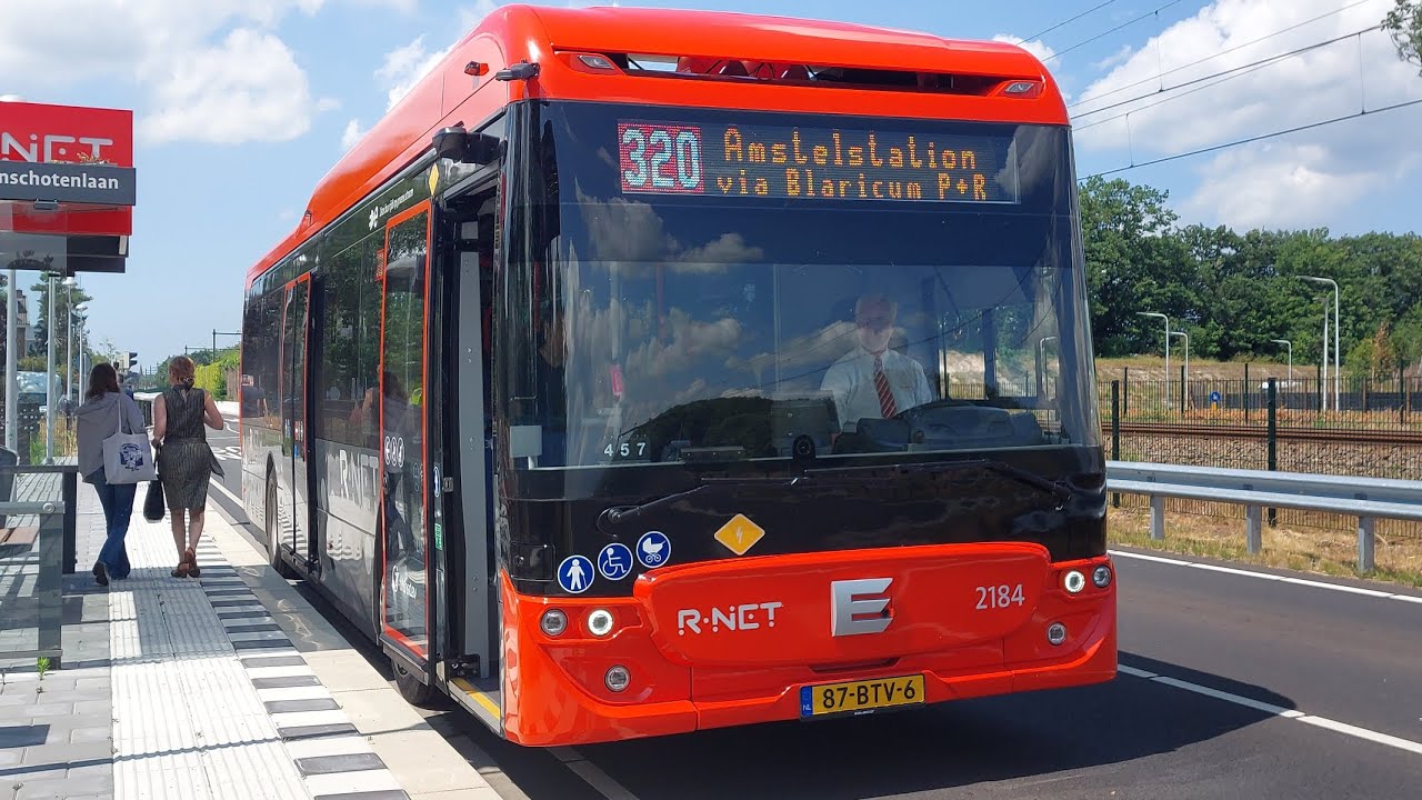 Nieuwe EBUSCO 3.0 van RNET (Transdev) in Hilversum! - YouTube