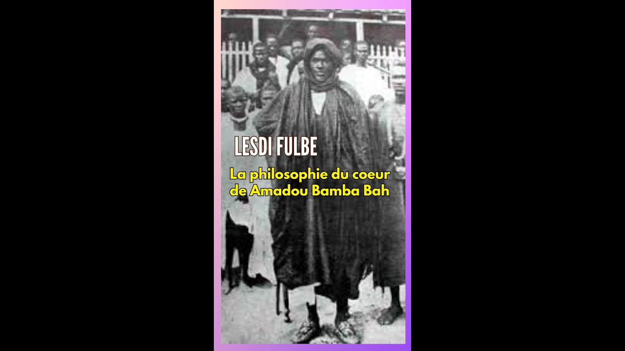La philosophie du coeur de Amadou Bamba BaH - YouTube