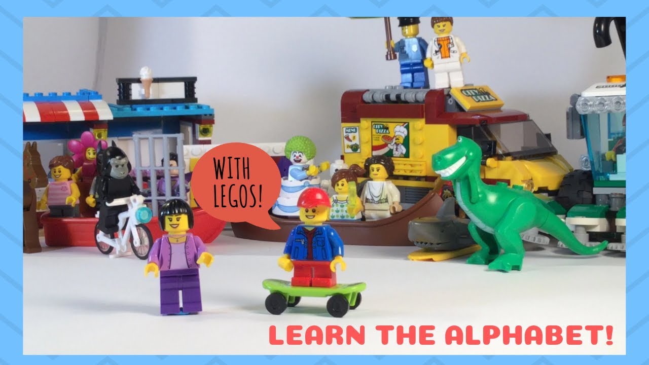 Learn the Alphabet with Lego Stop Motion! - YouTube