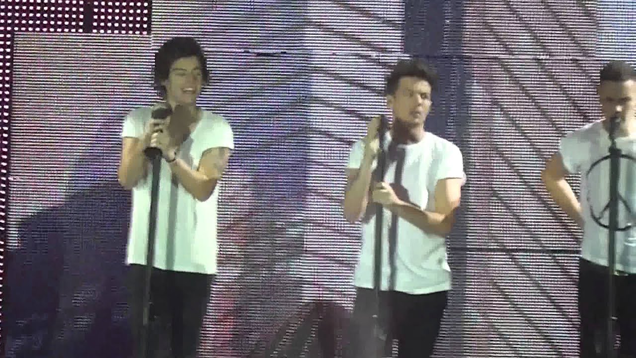 One Direction: Larry Whisper (22/3/13) Birmingham - YouTube