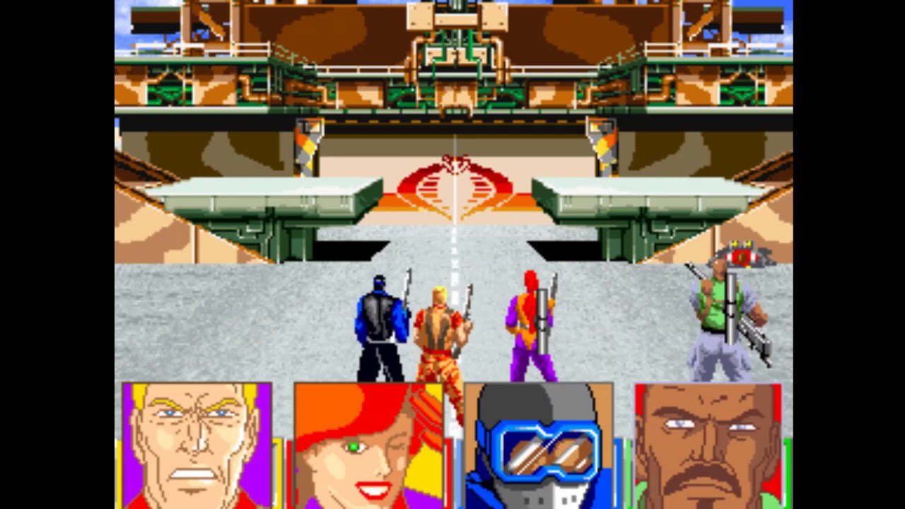 GI Joe! (Multiplayer Arcade Playthrough) - YouTube