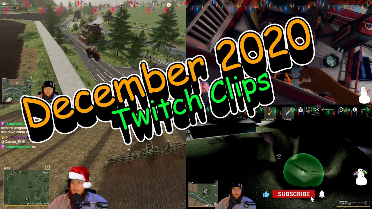 December Twitch Clips. - YouTube