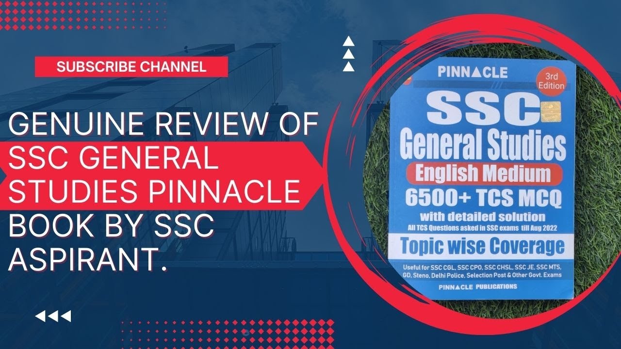 Pinnacle SSC General Studies Book Review || पिनेकल सामान्य अध्ययन बुक ...