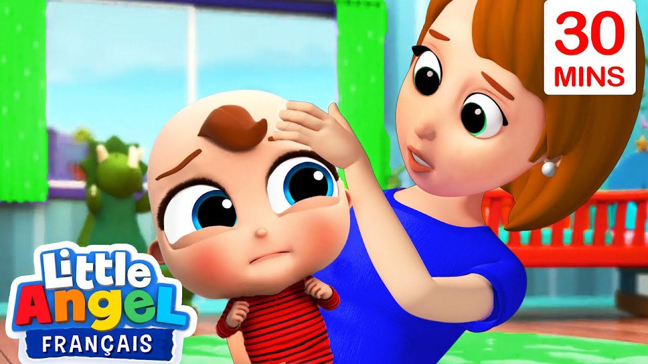 Je suis malade, maman | Comptines avec Bébé Louis | Little Angel ...