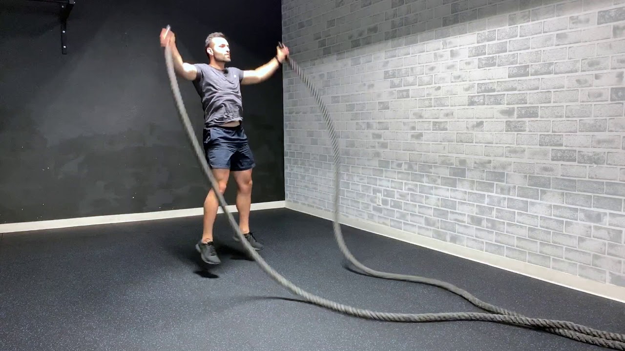 Battle Rope Jumping Jacks - YouTube