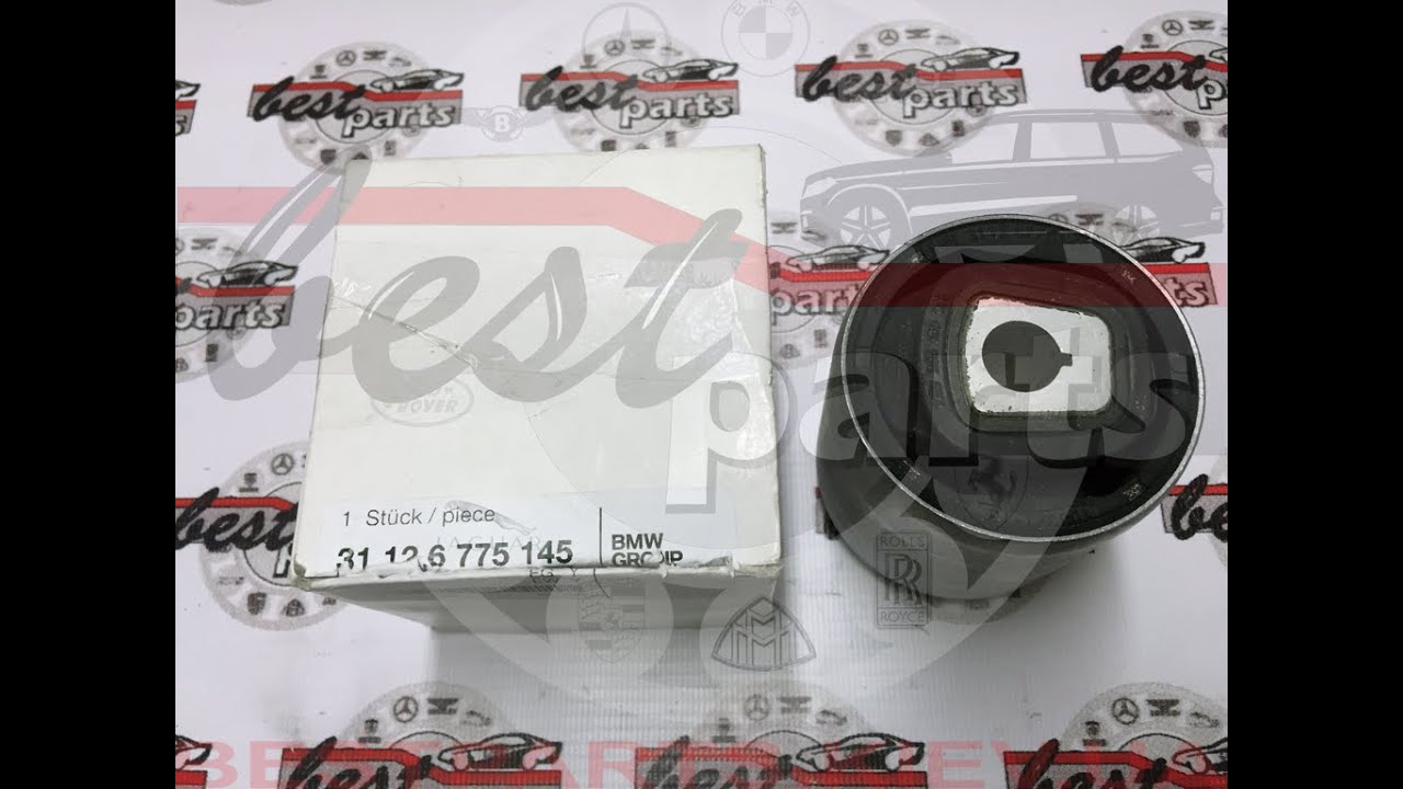 31126775145, 31 12 6 775 145 Сайлентблок переднего нижнего рычага BMW 5 ...