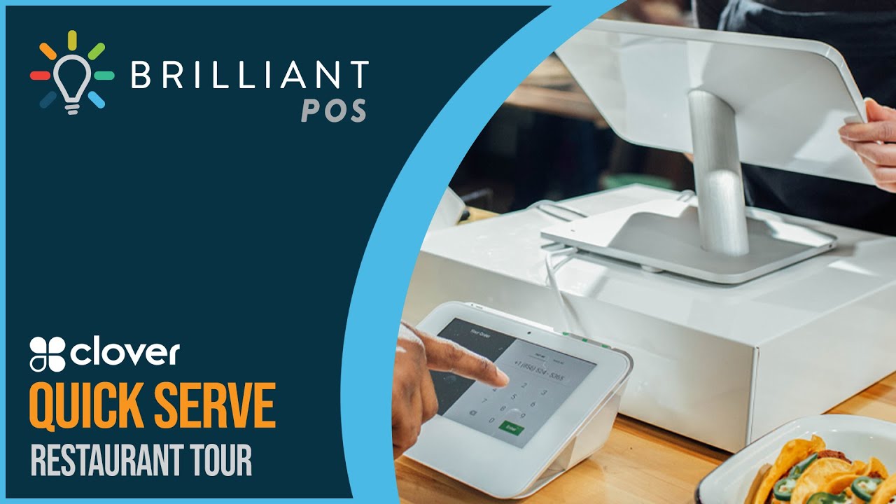 Clover Tour for Quick Serve Restaurants Brilliant POS - YouTube
