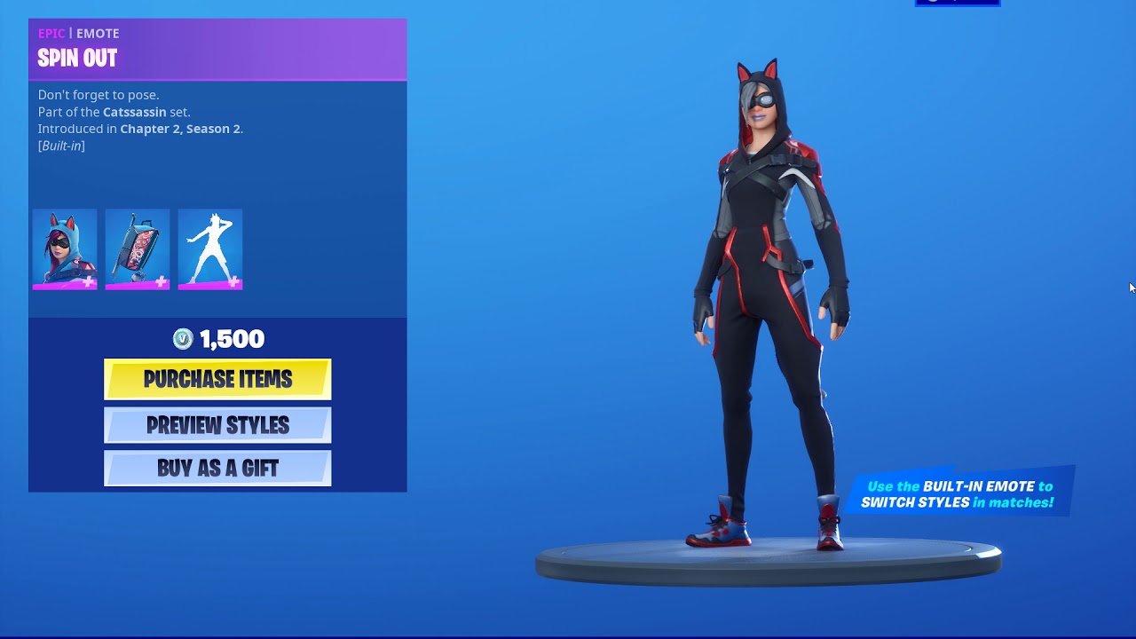 Spin Out - Fortnite Emote - YouTube