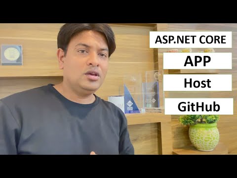 How to host ASP.NET CORE project in Github | .NET 8 Tutorials part-3 - YouTube